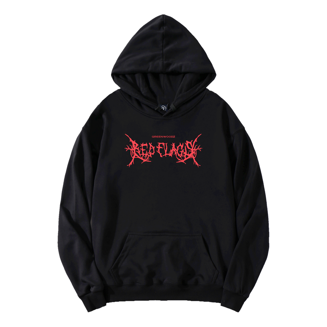 Hoodie Red Flags – Disques 7ième Ciel